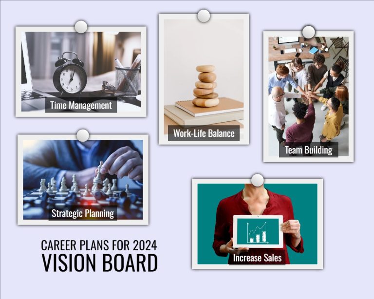 5 Unique Vision Board Templates for 2024 - PixMagix