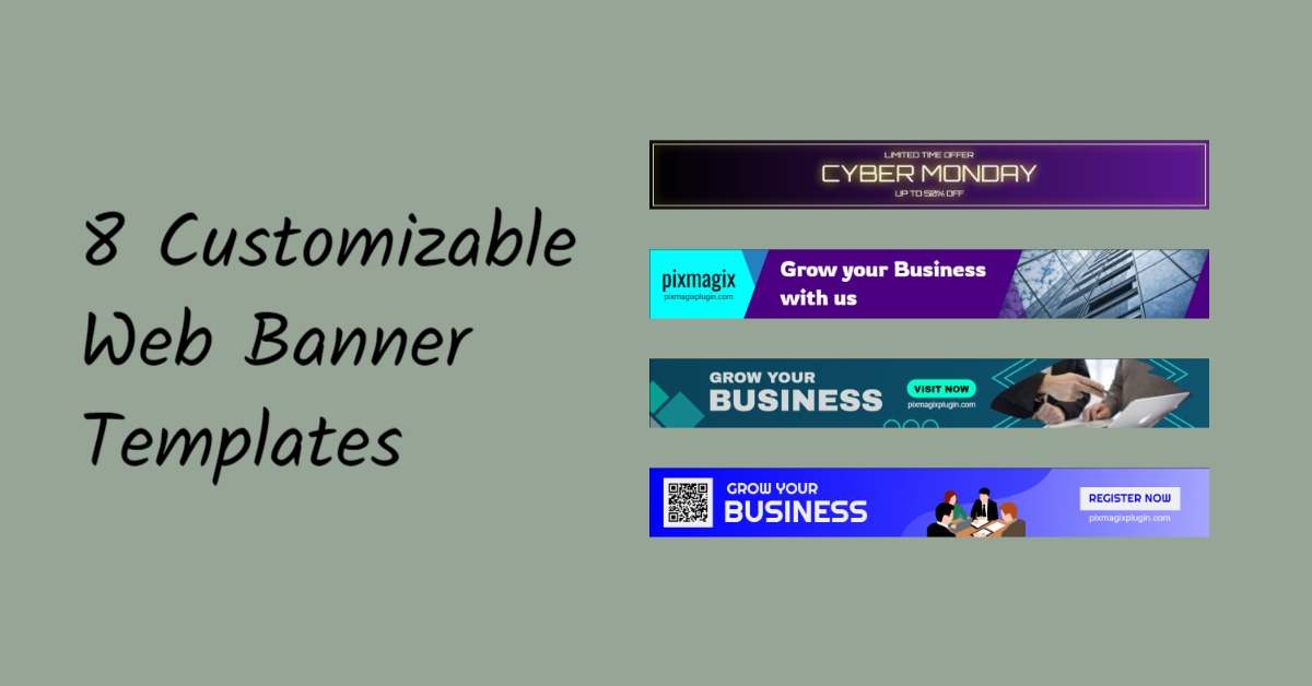 8 Attention-Grabbing Leaderboard Banner Designs You'll Love - PixMagix